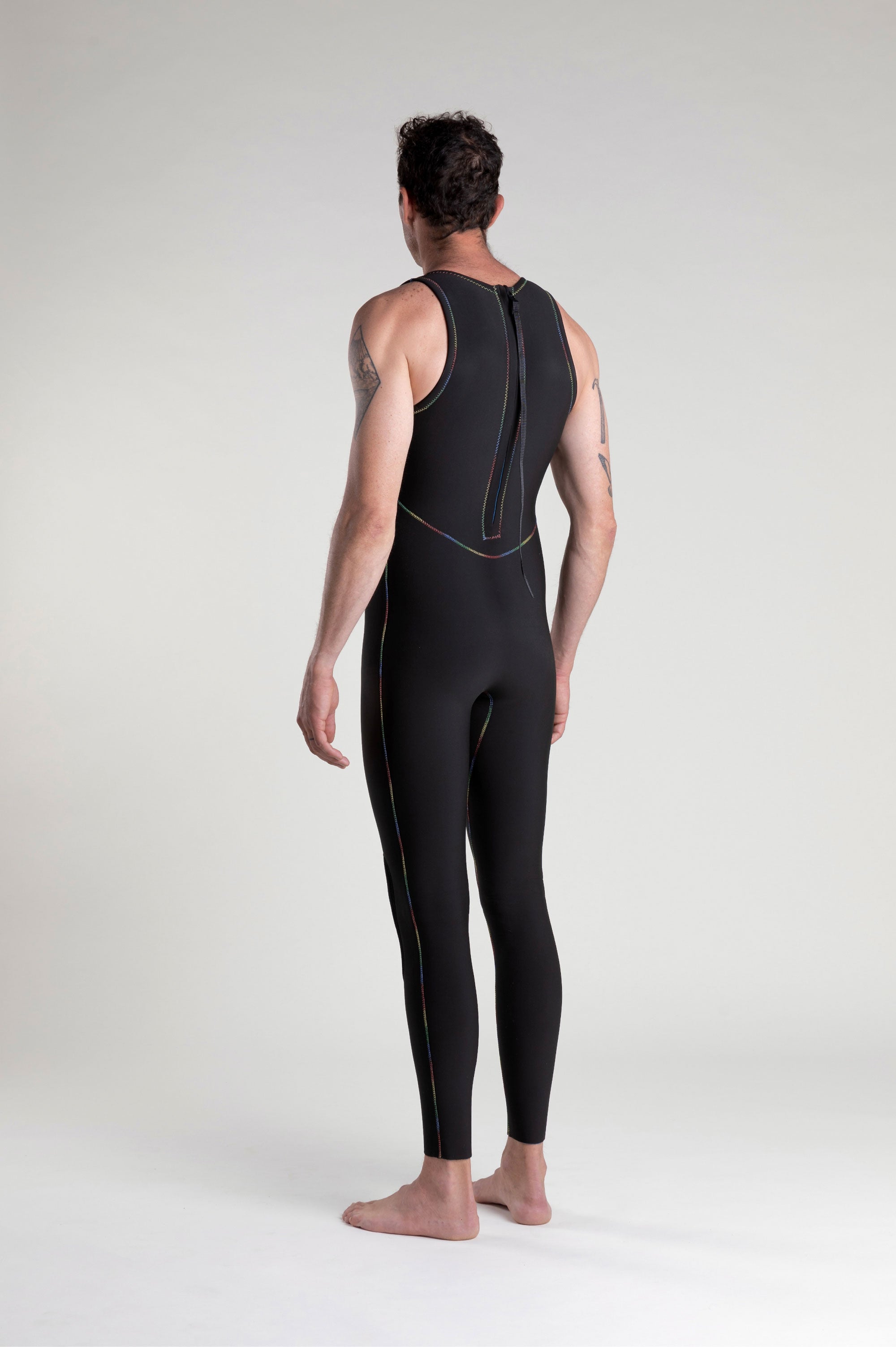 Atlas Label Essential Range - Mens Long John (Multi) | Nettleton surfboards